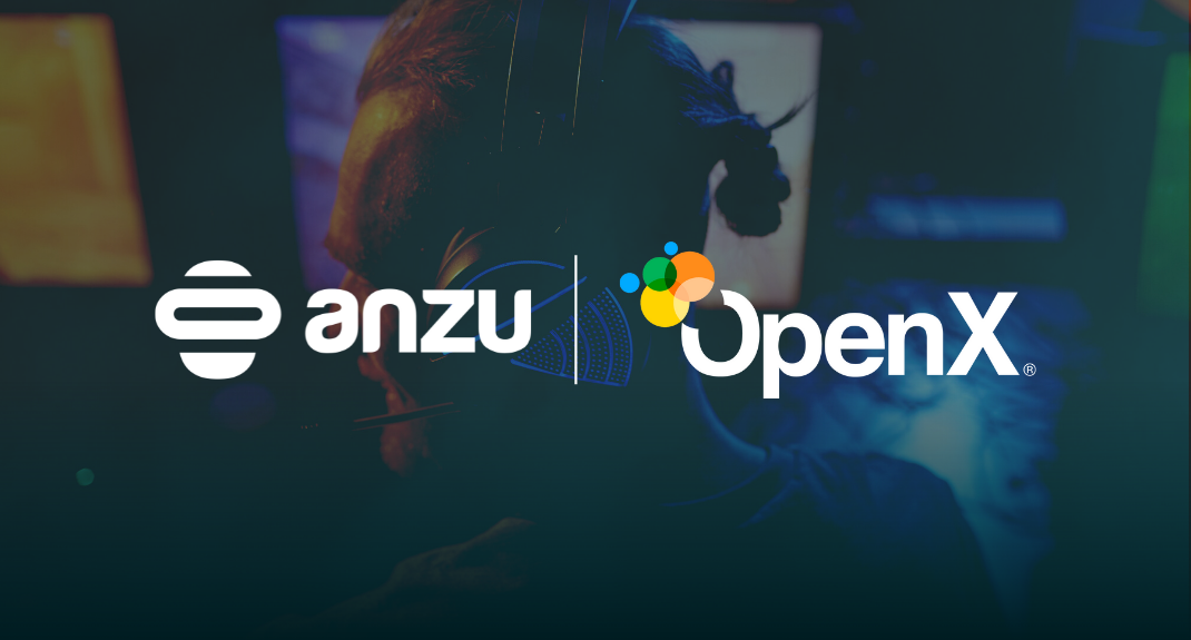Anzu and OpenX Partner to Bring Programmatic In-Game Advertising to Marketers